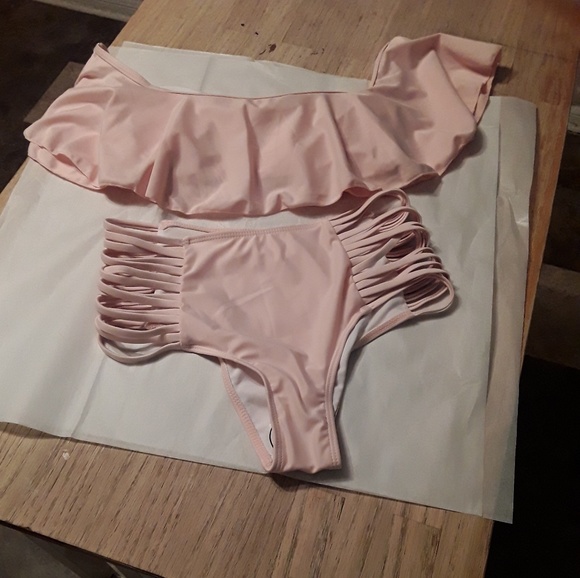 Swim | Sexy Ruffled Offshoulder Bikini | Poshmark